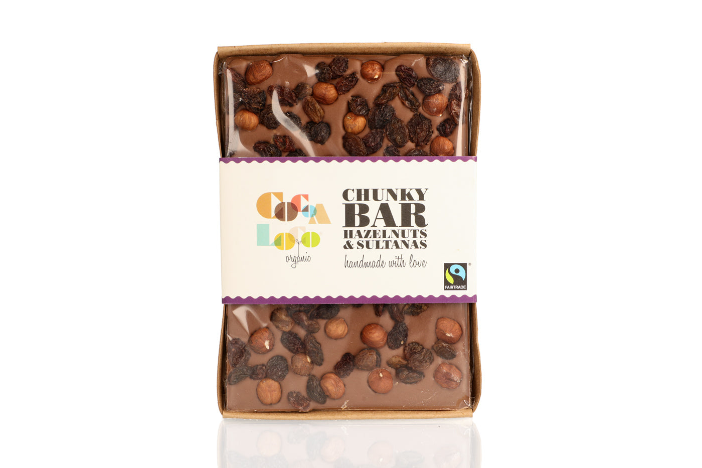 Milk Fruit & Nut Chunky Bar | Organic Chocolate | Cocoa Loco