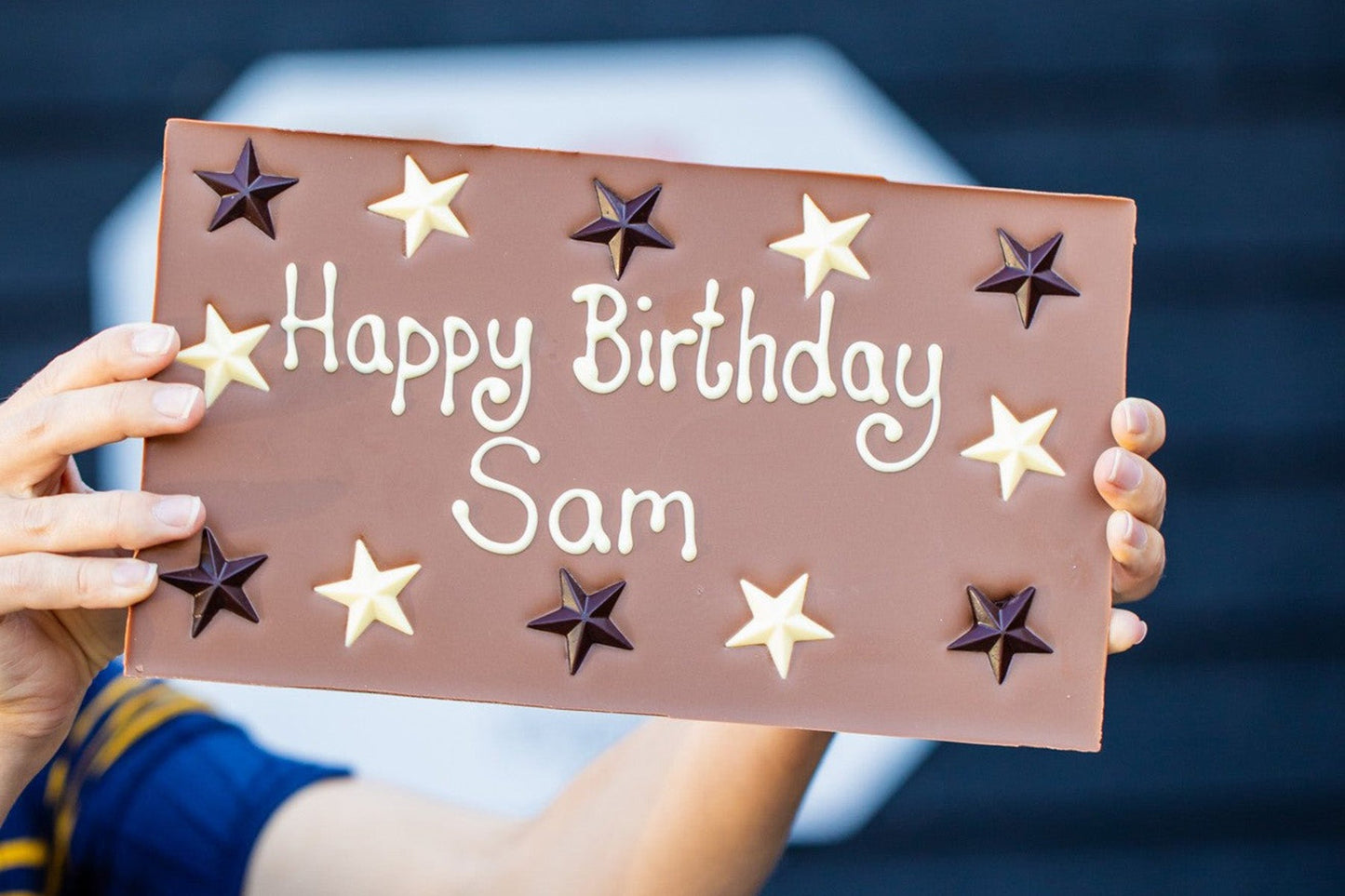 Personalised Chocolate Message Slab – Cocoa Loco